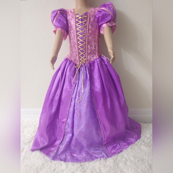 Costumes | Princess Rapunzel Inspired Dress For Kids With Accessories | Poshmark
